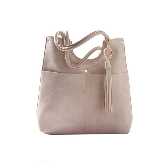 Ulta Beauty | Bags | New Ulta Beauty Nude Beige Light Tan Large Neutral ...